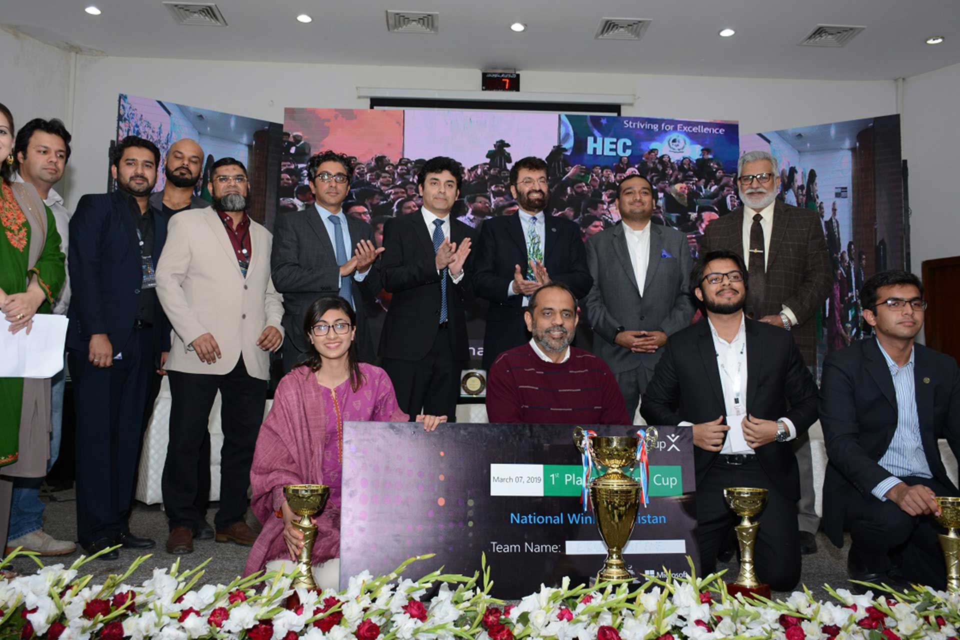 NUST Team Declared Winner Of HEC-Microsoft Imagine Cup 2019