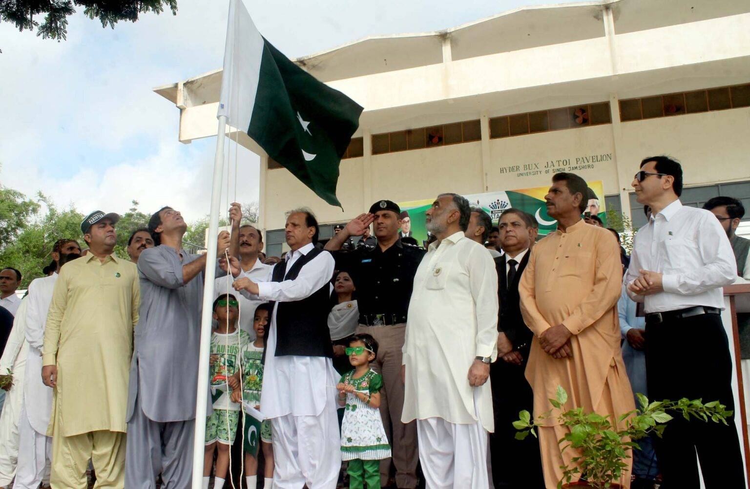 Independence Day Celebrated At Sindh University | Academia Magazine
