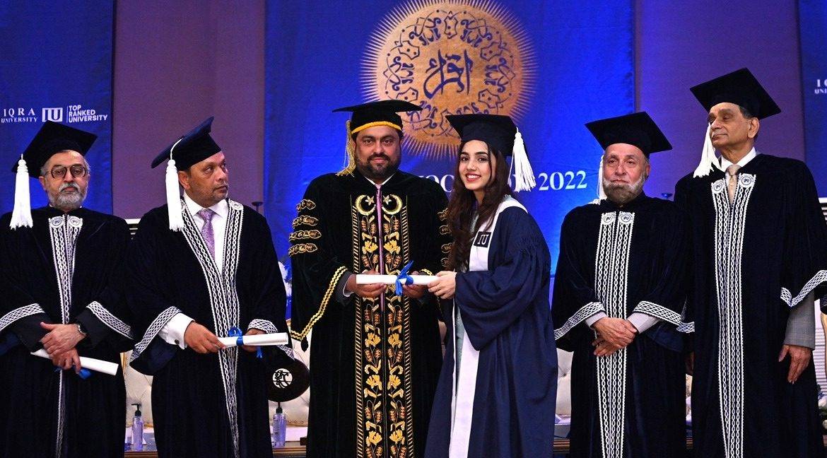 856 Degrees Awarded At The 20th Convocation Of Iqra University