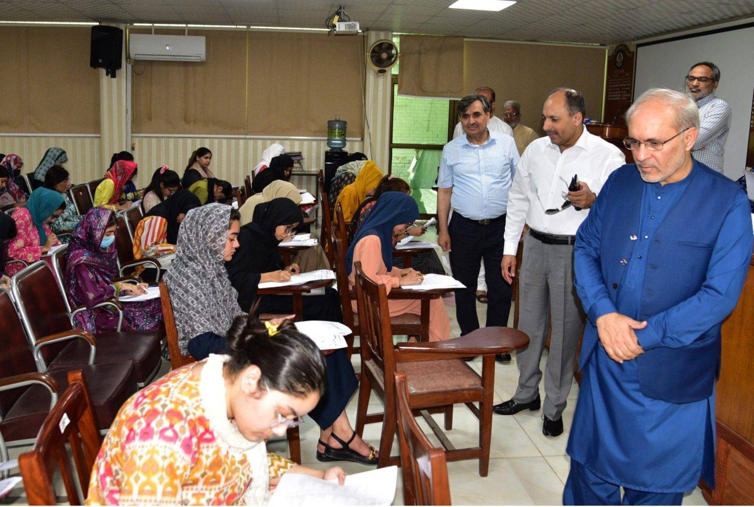 PU Conducts Massive Undergraduate Entry Test Across Pakistan
