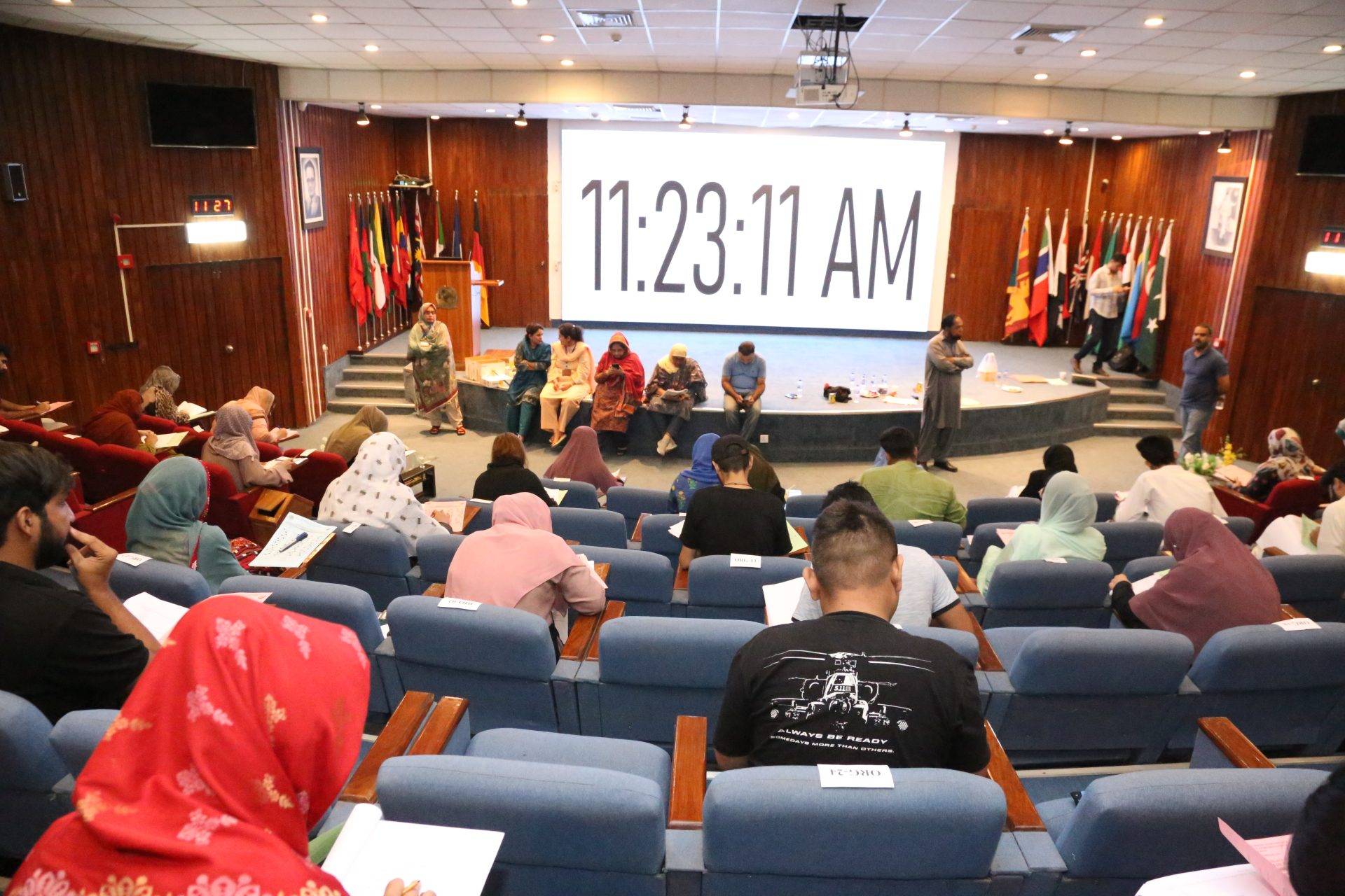 ICCBS Successfully Holds Admission Test For MPhil And PhD