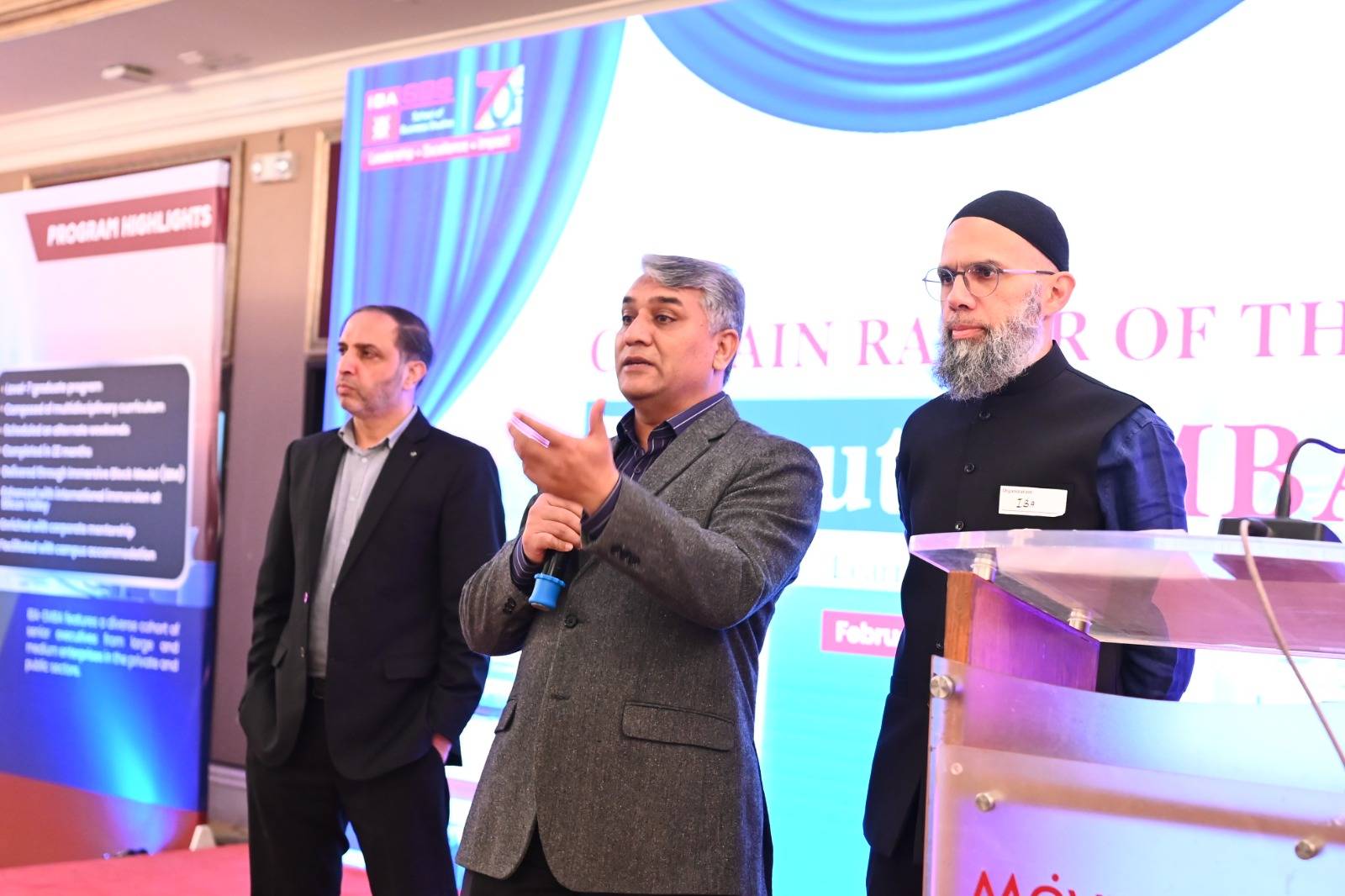 IBA Karachi Hosts Curtain Raiser For Executive MBA Program