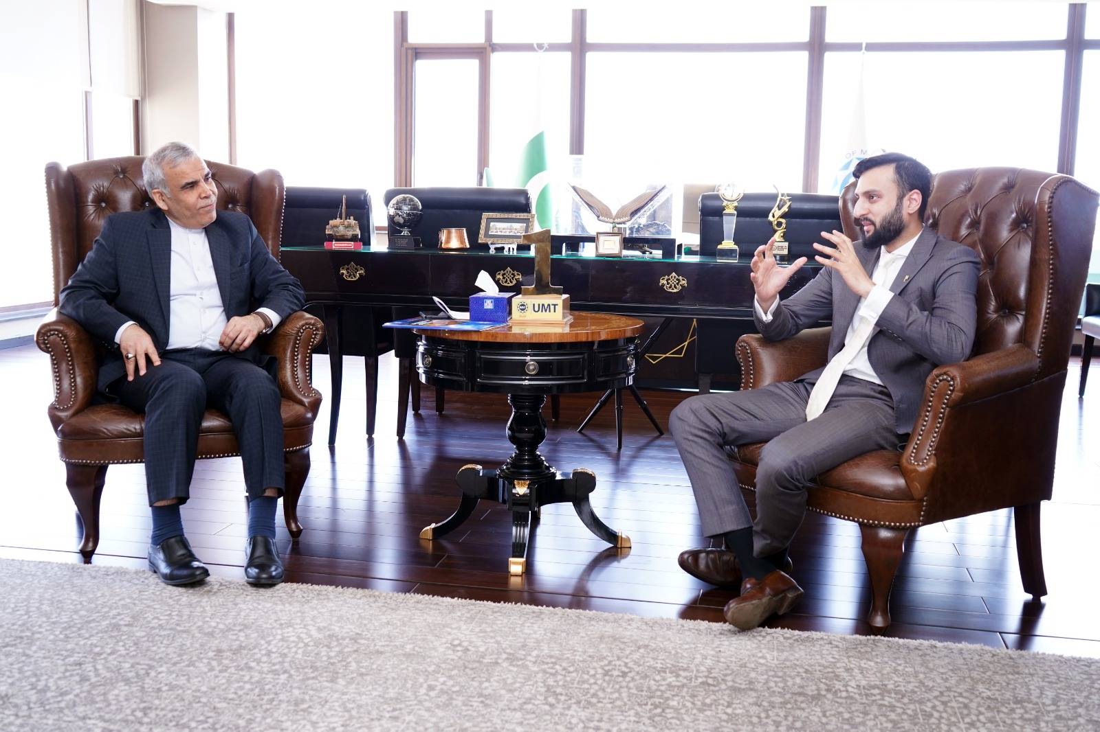 UMT Hosts Iranian Consul General For Key Talks | Academia