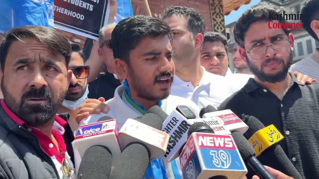 Kashmiri Students Protest Against Harassment In India